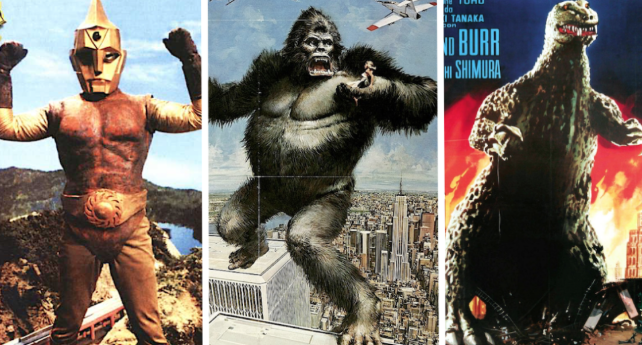MOSTRI GIGANTESCHI - KING KONG - GODZILLA - SPECTREMAN